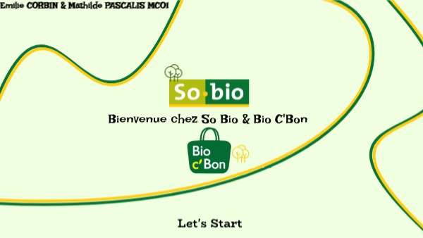 présentation bio c'bon | Genially