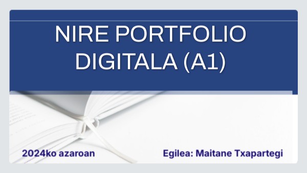 PORTFOLIO DIGITALA MAITANE TXAPARTEGI
