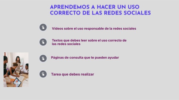 Aprendemos a hacer un uso correcto de las redes sociales