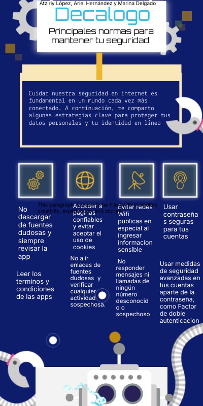 Infografía decalogo | Genially