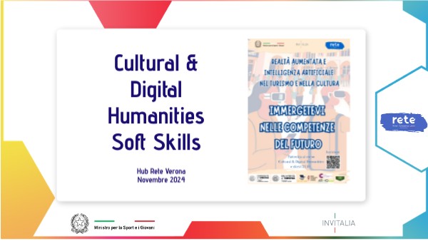 se volessi fare impresa? Cultural & Digital Humanities