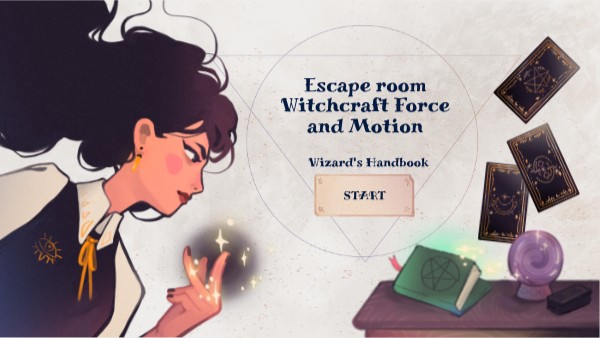 WITCHCRAFT Force and Motion ESCAPE ROOM | Genially