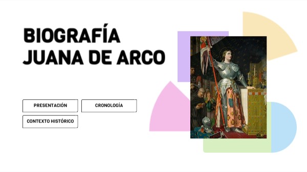 Biografía Juana de Arco