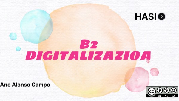 B1 DIGITALIZAZIOA