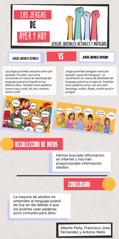 JERGAS DE AYER Y HOY