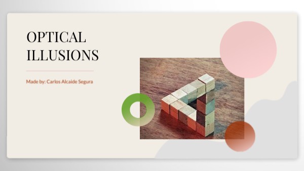 Optical illusions Carlos Alcaide