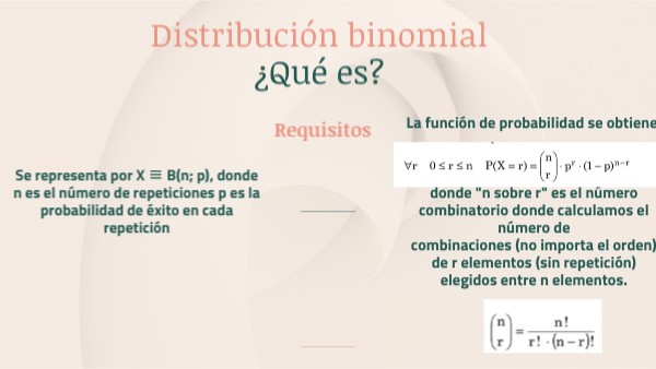 Distribución binomial