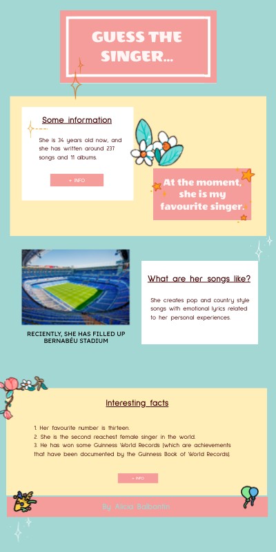 IH guess the singer...