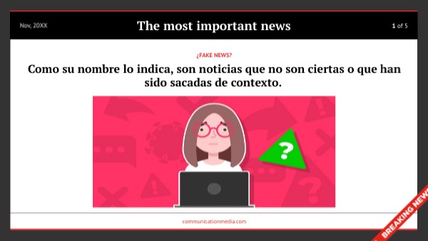 Breaking news video | Genially