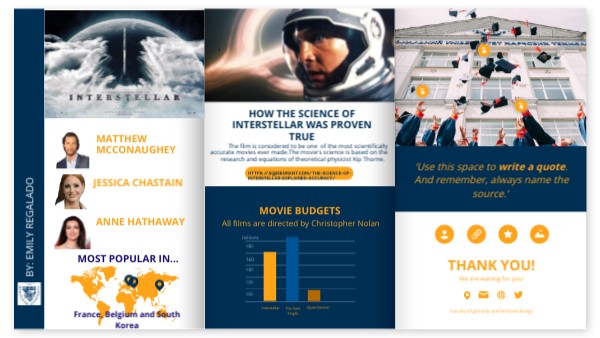 Interstellar Brochure | Genially