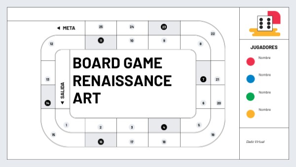 Renaissance Art Board Game