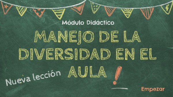 Módulo didáctico pizarra animada