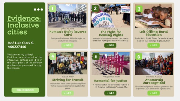 Evidence 1 Inclusive Cities_A00227446 | Genially