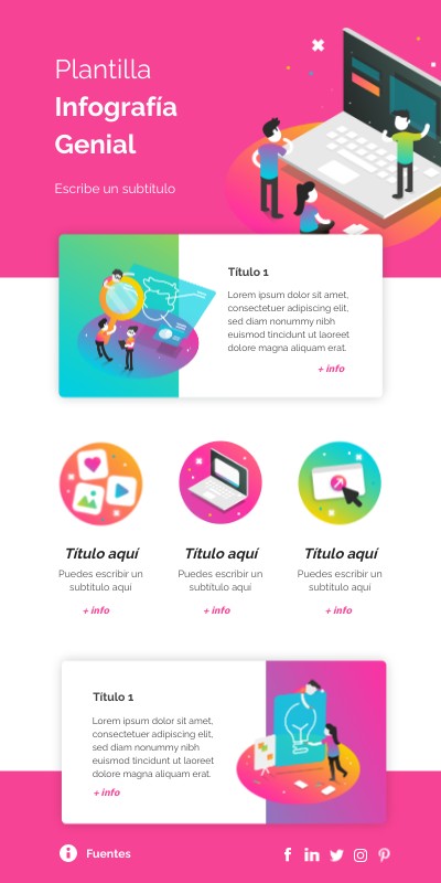 Infografía Vibrant | Genially