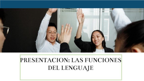 Presentación funciones del lenguaje