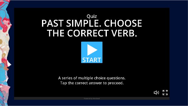 Simple Past Practice | Genially