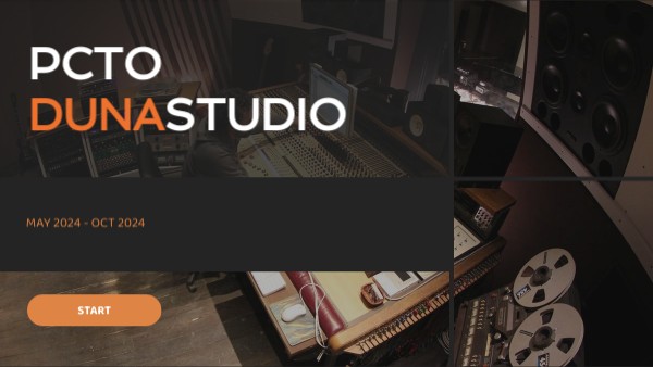 Ing. Ver. - PCTO DUNASTUDIO PRESENTATION