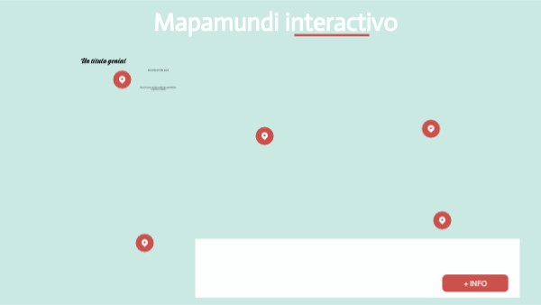 Mapamundi interactivo | Genially