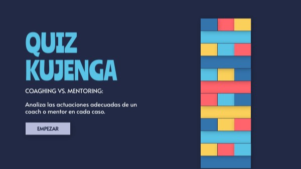 Quiz kujenga - coaching vs mentoring | Genially