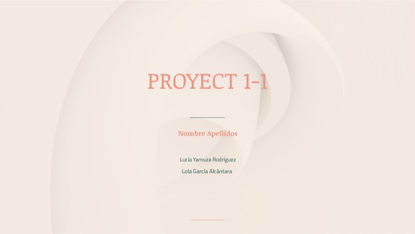 Proyect 1-1