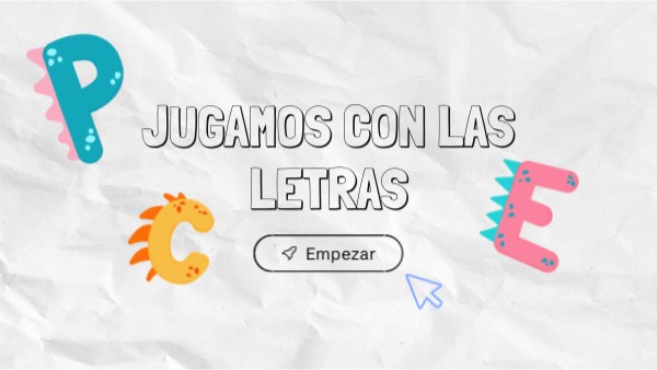 Jugamos con las letras