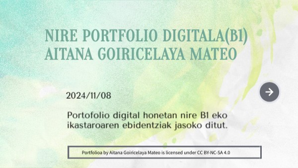 AITANA GOIRICELAYA PORTFOLIOA B1