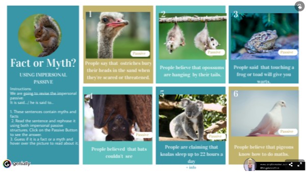 IMPERSONAL PASSIVE FACT or MYTH