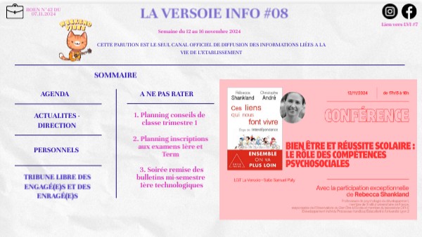 LA VERSOIE INFO #08