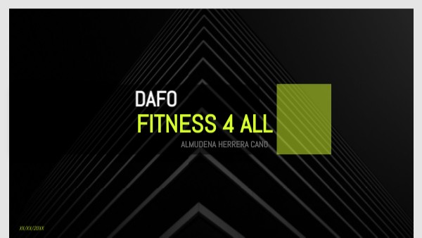 DAFO FITNESS 4 ALL