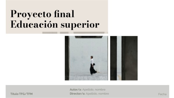 Proyecto Final Educación Superior Equilibrio | Genially