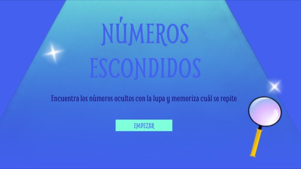 NÚMEROS ESCONDIDOS