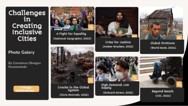 Challenges in Creating Inclusive Cities | Genially