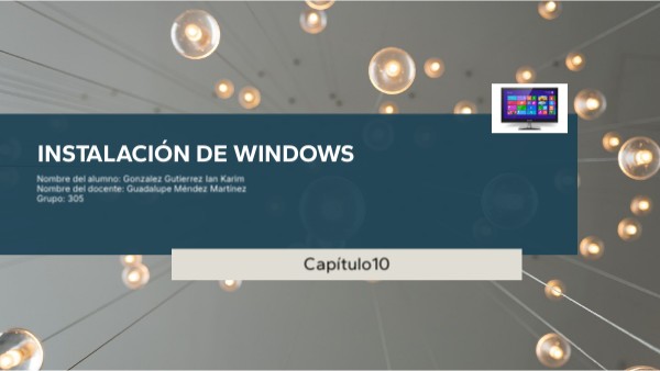 Diapositivas Genially. Capitulo 10