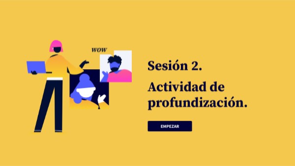 Sesión 2. Actividad evaluativa | Genially