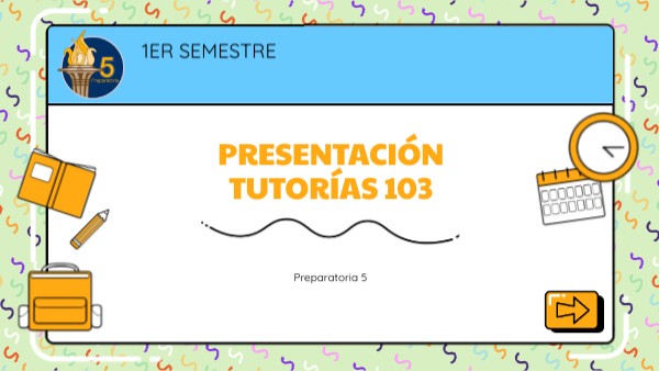 Presentación tutoria 103 | Genially