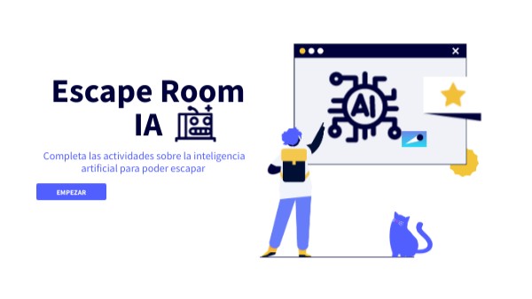 Escape Room inteligencia artificial | Genially