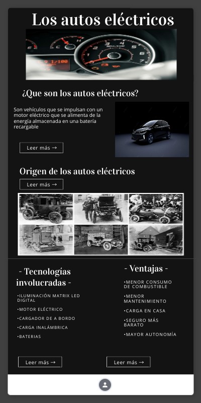 Infografía los autos eléctricos