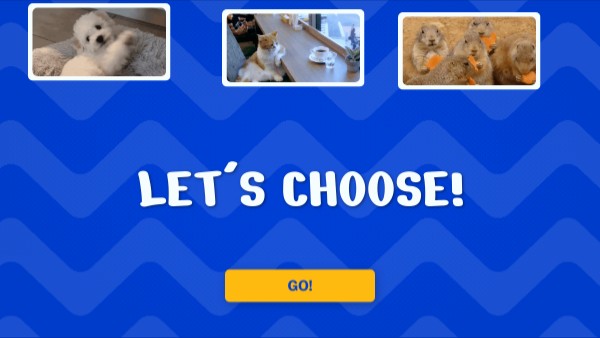 let´s choose. animals