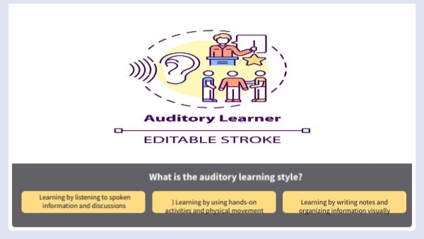 auditory learning style