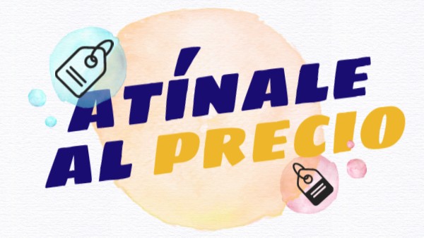 Atínale al precio baby shower