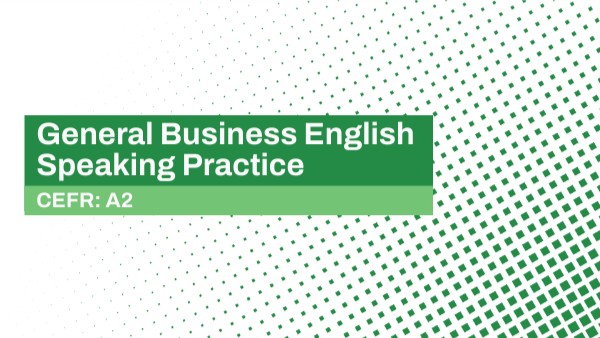 TPT - A2 - Perspectives Speaking Practice