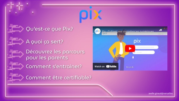 Pix - parents | Genially