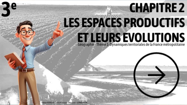 3GC2- Les espaces productifs et leurs évolutions | Genially