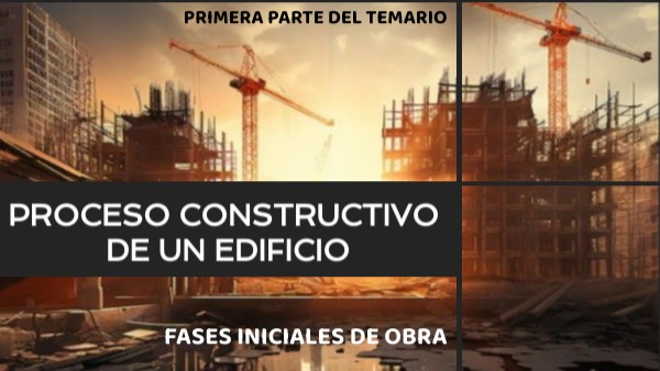 PROCESO CONSTRUCTIVO DE UN EDIFICIO