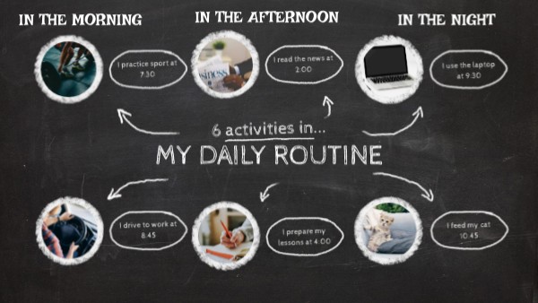 MY DAILY ROUTINE | Genially
