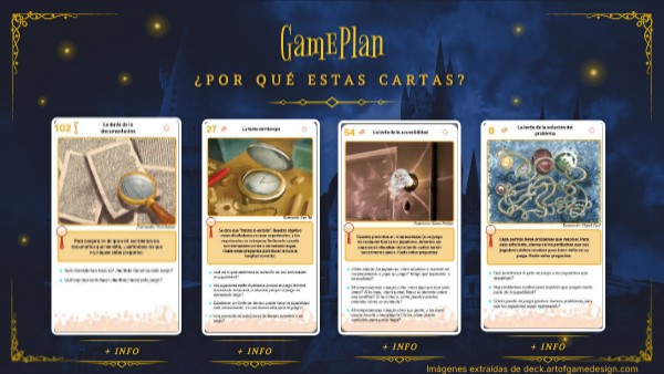 Cartas del GamePlan