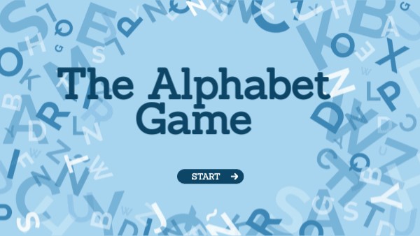 The Alphabet Game for A2 | Genially