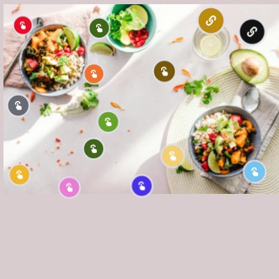 IMAGEN INTERACTIVA COMIDA SANA