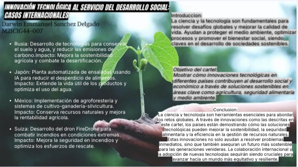 Innovación Tecnológica al Servicio del Desarrollo Social