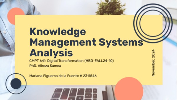Knowledge Management System | Genially